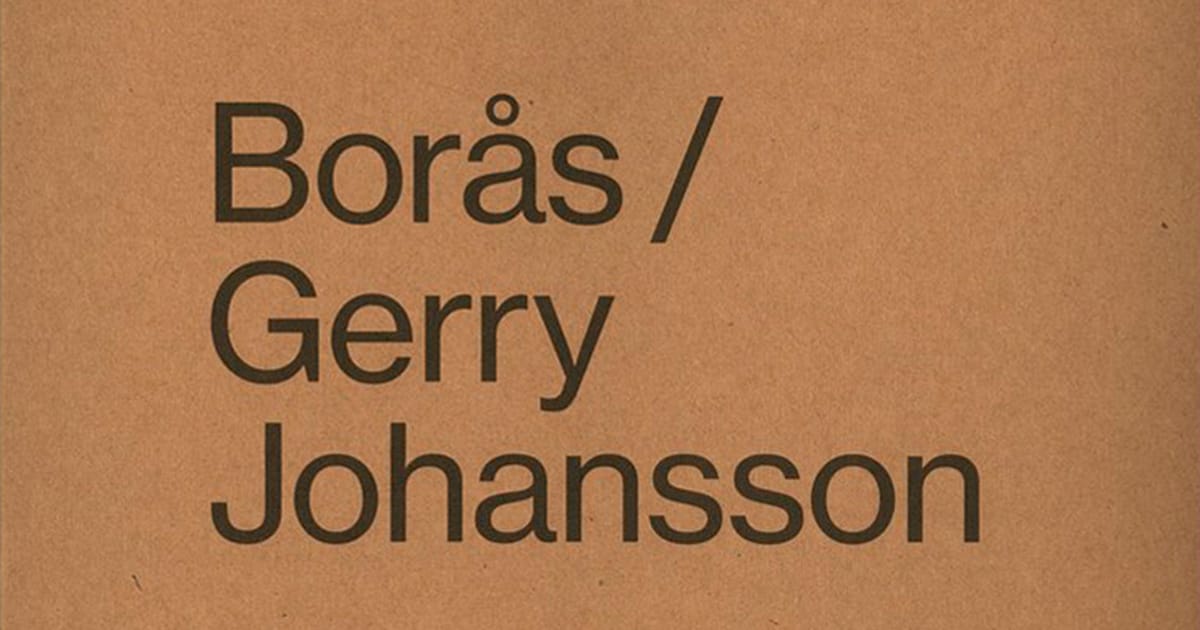 スウェーデン・ボラスの街をとらえたゲリー・ヨハンソン写真集『Borås』 | NEWS | IMA ONLINE